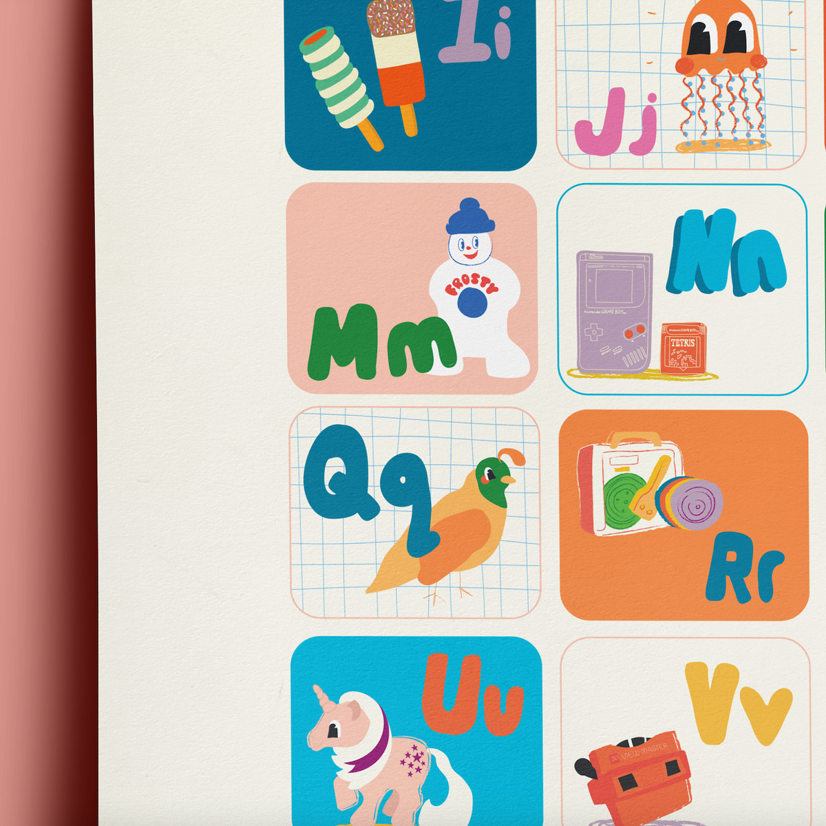Buy Seb & Charlie Design ABC, Easy as 123 Poster Online in Dubai UAE – The Kids Collection
