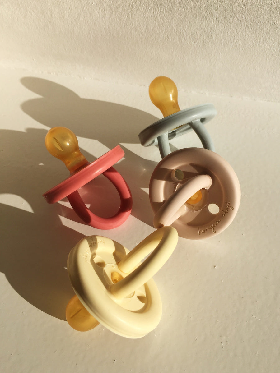 100% Natural Rubber Pacifier in Lemonade Konges Slojd | BabyDubai UAE ...