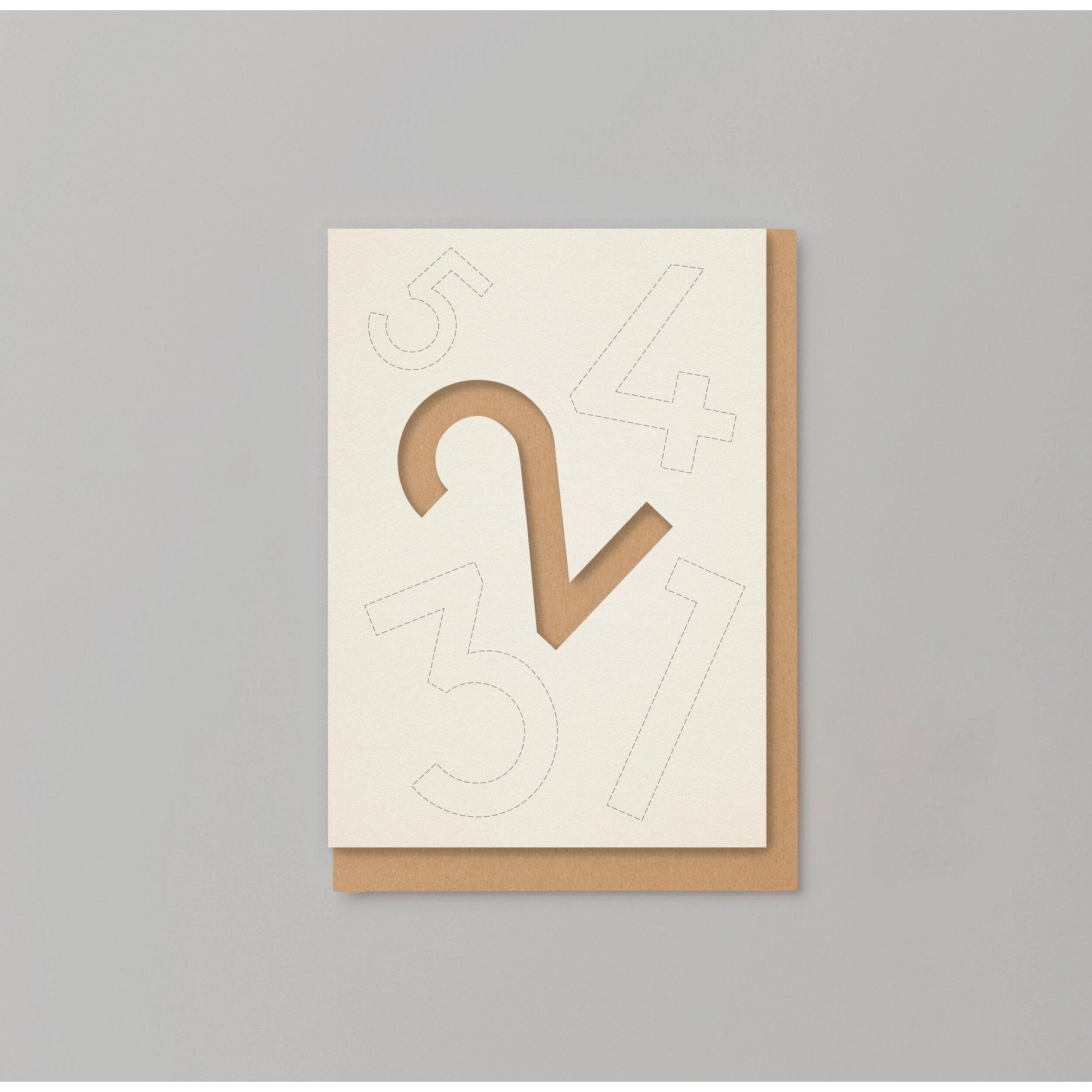 Buy Kinshipped CUTOUT Number Birthday Card Online in Dubai UAE – The ...
